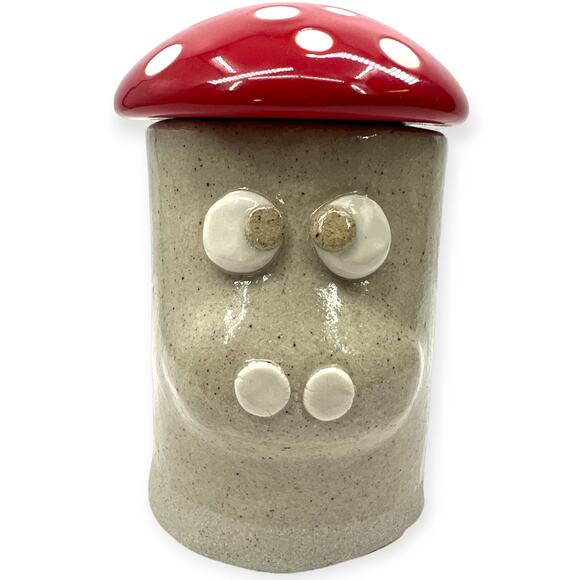 None and/or Unknown | Accents | Whimsical Mushroom Guy Canister Face ...